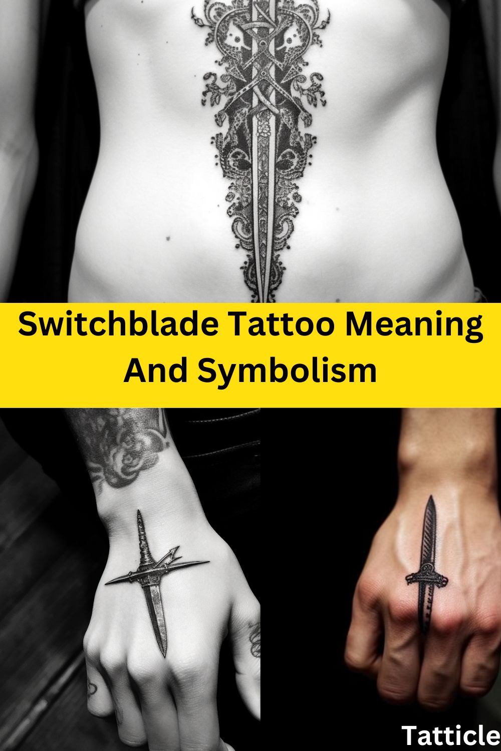 Switchblade Tattoo Meaning and Symbolism - Tatticle