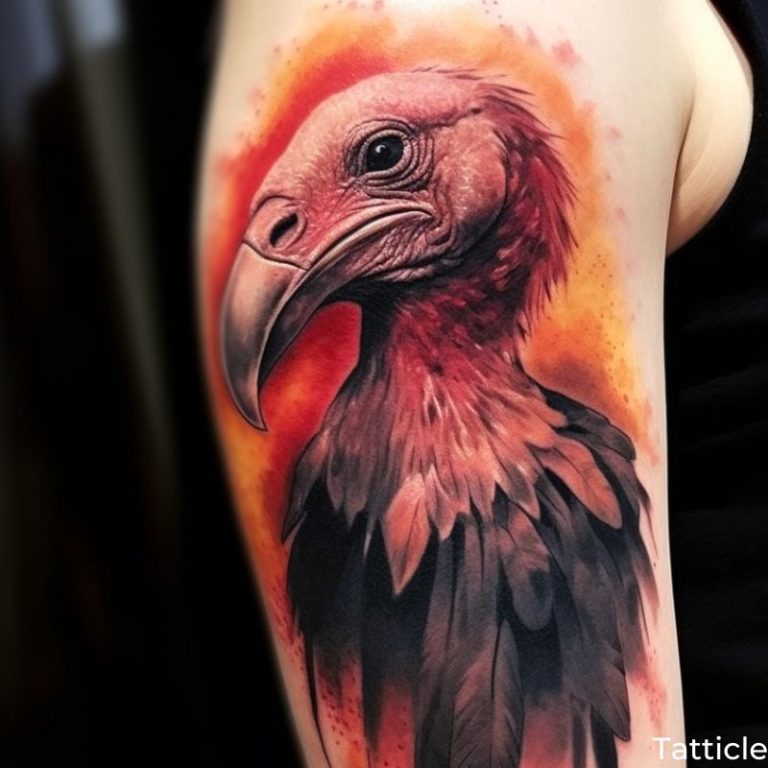 Vulture Tattoo Meaning and Symbolism - Tatticle
