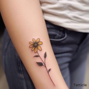 Black Eyed Susan Tattoo Meaning and Symbolism - Tatticle