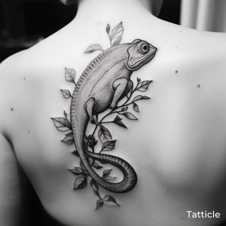 Chameleon Tattoo Meaning and Symbolism - Tatticle