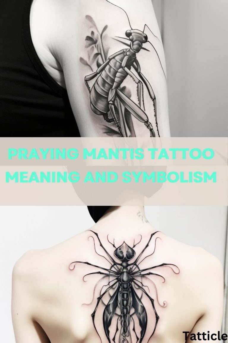 Praying Mantis Tattoo Meaning and Symbolism - Tatticle