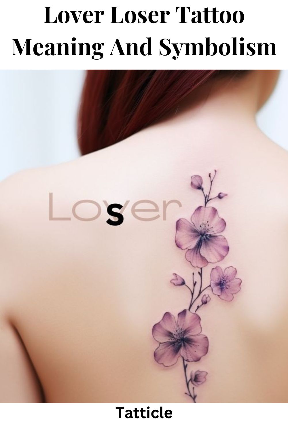 Lover Loser Tattoo Meaning and Symbolism - Tatticle