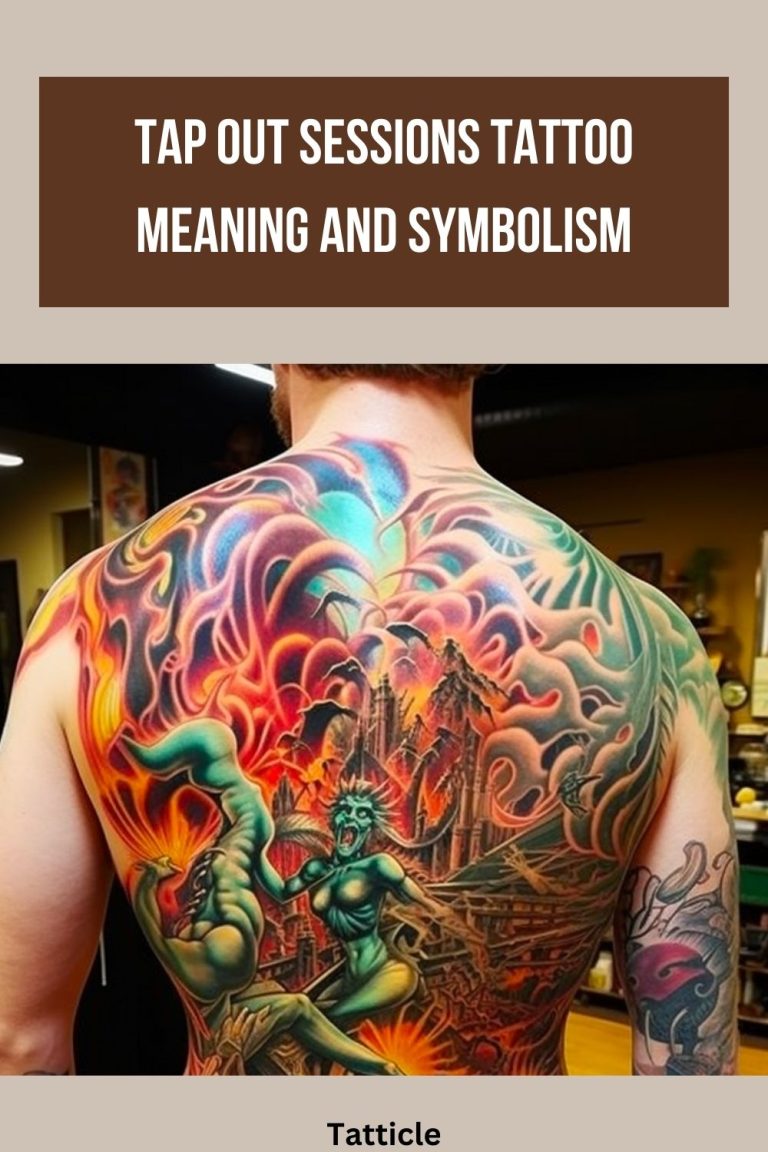 Tap Out Section Tattoo Meaning and Symbolism - Tatticle