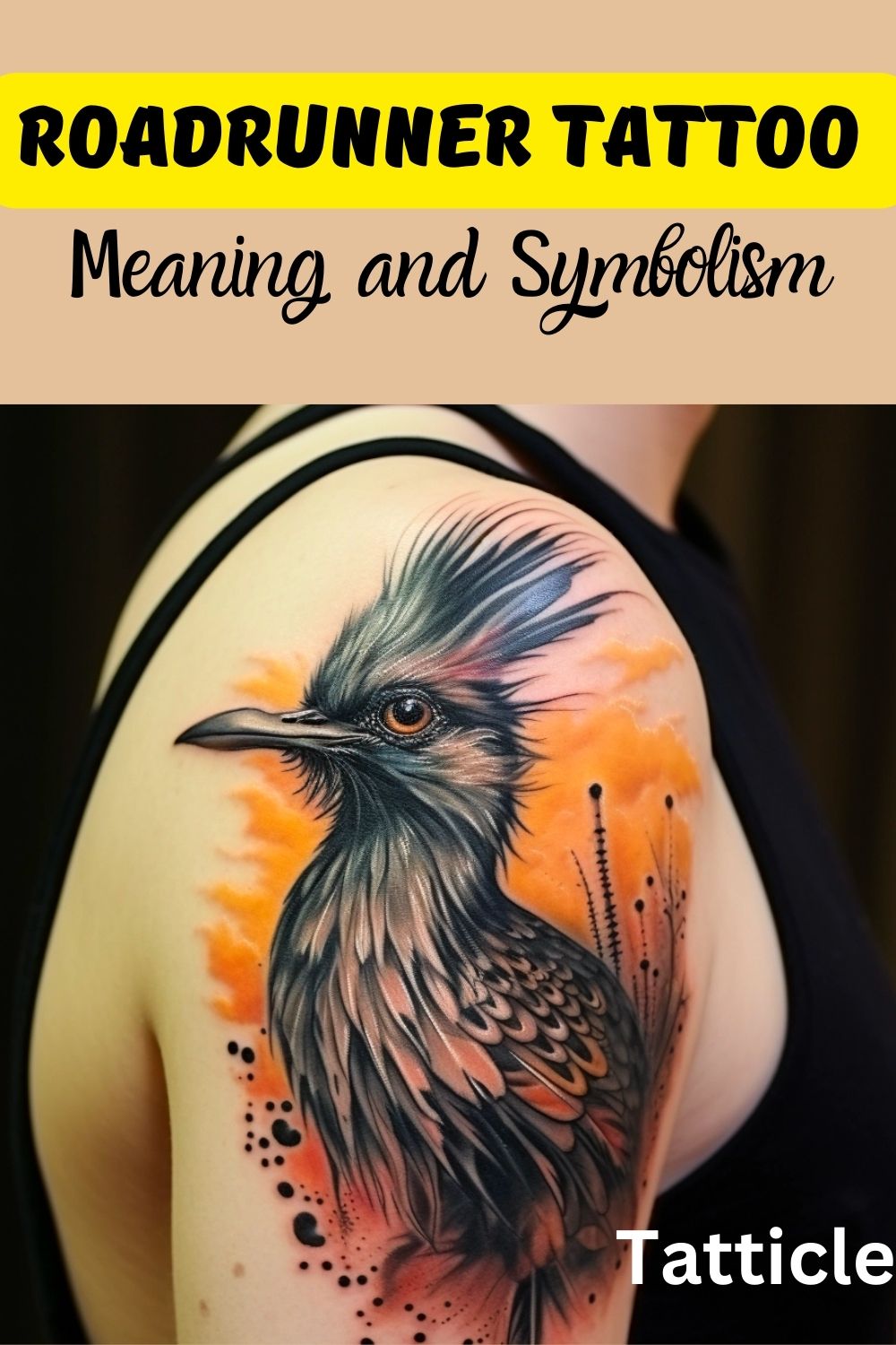 Roadrunner Tattoo Meaning and Symbolism - Tatticle