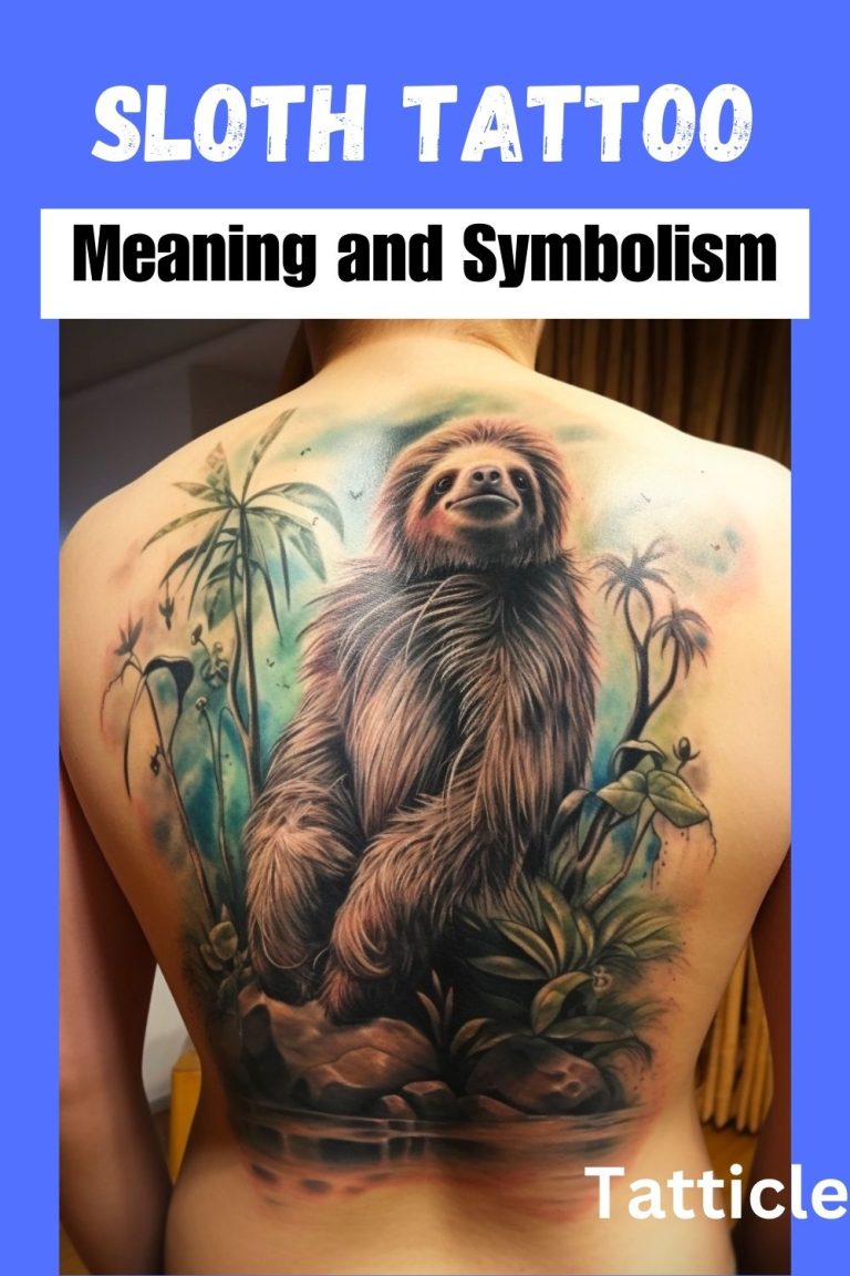 Sloth Tattoo Meaning and Symbolism - Tatticle