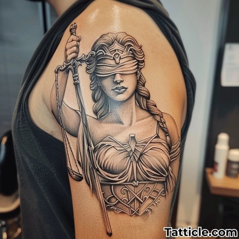 Lady Justice Tattoo Meaning: Uncover What Your Ink Says About You ...