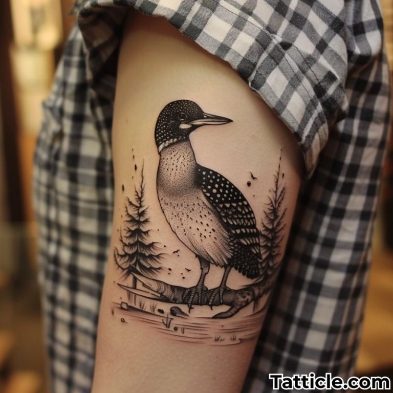 Loon Tattoo Meaning: Uncover its Deep Symbolism and Care Tips - Tatticle