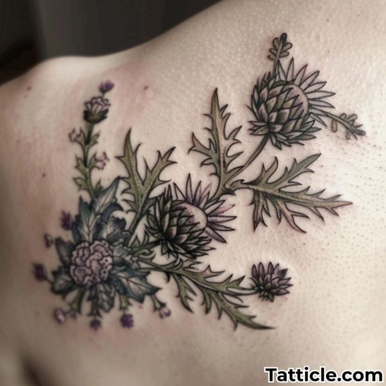 Exploring Thistle Tattoo Meaning: Heritage, Resilience & Styles - Tatticle