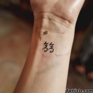 333 Tattoo Meaning: Unveiling Its Spiritual Mystique and Personal ...