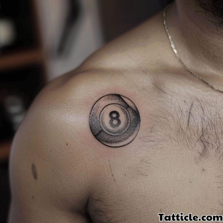 Unveiling the 8 Ball Tattoo Meaning: Balance, Courage, and Luck ...