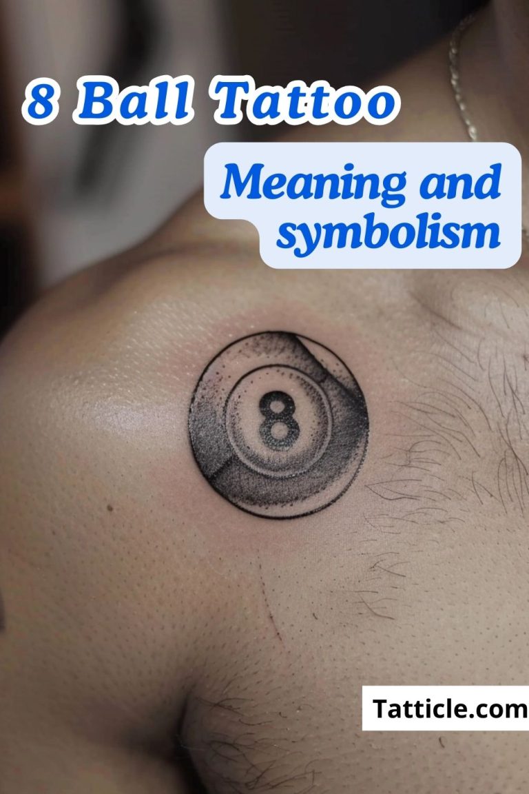 Unveiling the 8 Ball Tattoo Meaning: Balance, Courage, and Luck ...
