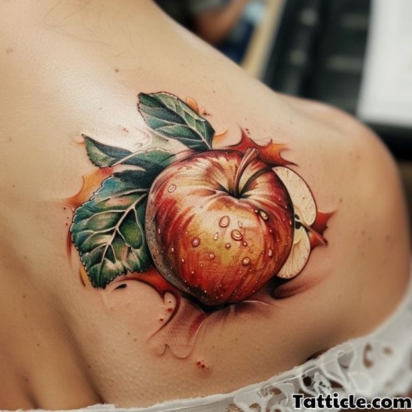 Unlocking the Apple Tattoo Meaning: Fertility, Innovation & More ...
