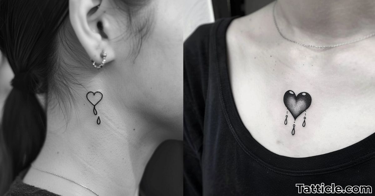 Unveiling the Deep Meaning of Crying Heart Tattoos: More than Just Ink ...