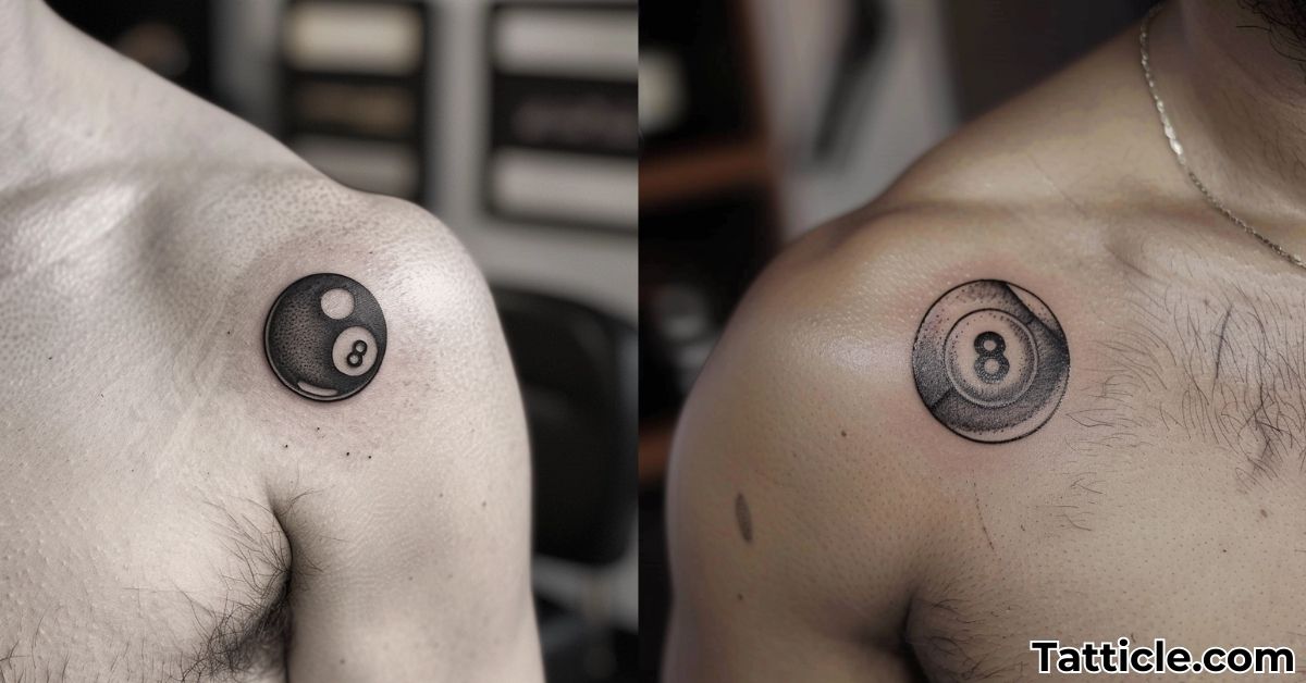 Unveiling the 8 Ball Tattoo Meaning: Balance, Courage, and Luck ...