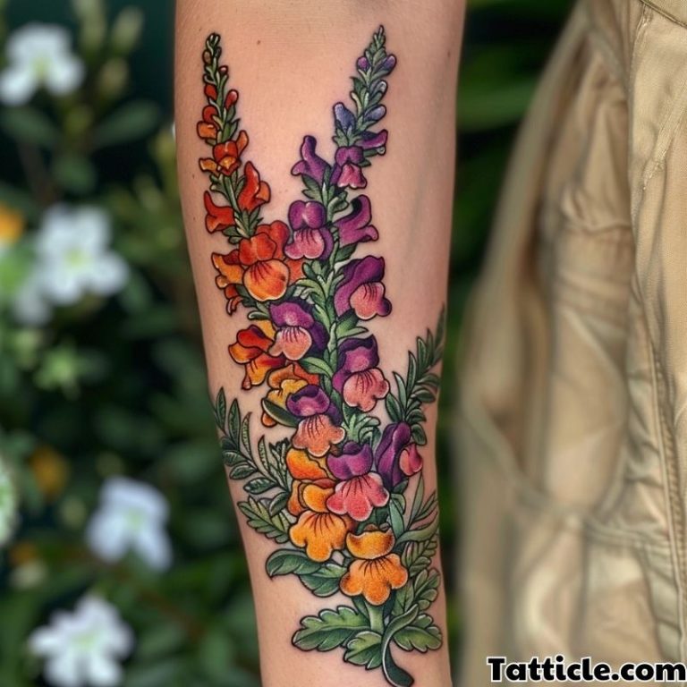 Snapdragon Tattoo Meaning Unveiled: Symbols, Care, and Design Ideas You ...