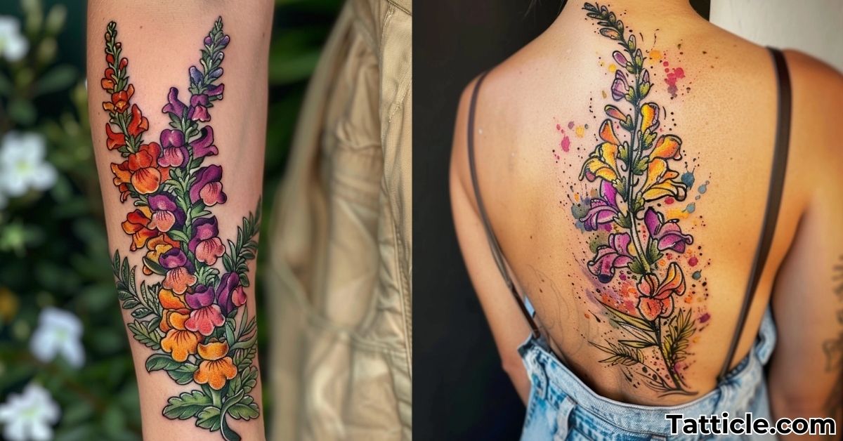 Snapdragon Tattoo Meaning Unveiled: Symbols, Care, and Design Ideas You ...