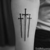 Three Swords Tattoo Meaning: Unveiling Power and Honor Secrets - Tatticle