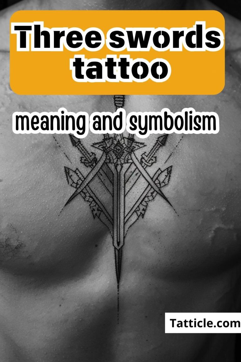 Three Swords Tattoo Meaning: Unveiling Power and Honor Secrets - Tatticle