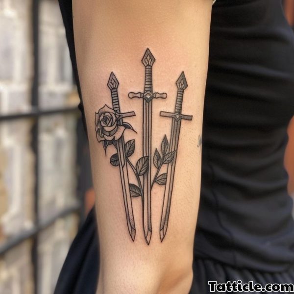 Three Swords Tattoo Meaning: Unveiling Power and Honor Secrets - Tatticle