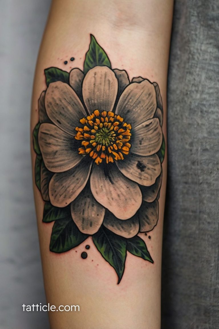 Zinnia Tattoo Meaning: Unique Ideas to Make Your Ink Stand Out - Tatticle