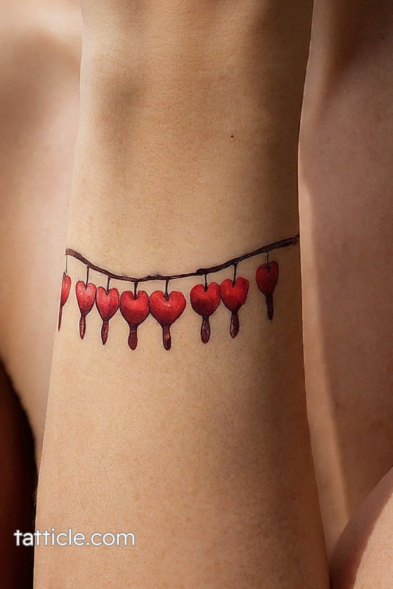 Bleeding Heart Tattoo Meaning: Inspiring Ideas That Will Touch Your Soul - Tatticle