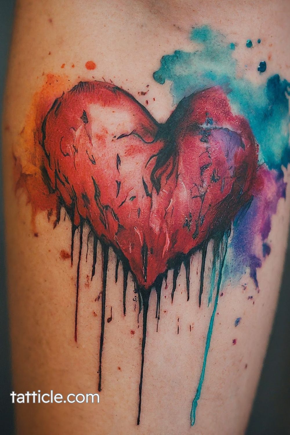Bleeding Heart Tattoo Meaning: Inspiring Ideas That Will Touch Your ...