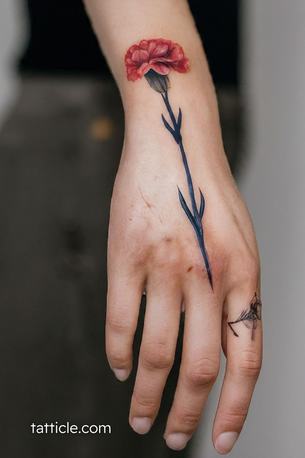 Carnation Tattoo Meaning: Discover Deep Symbolism and Inspiring Ideas ...