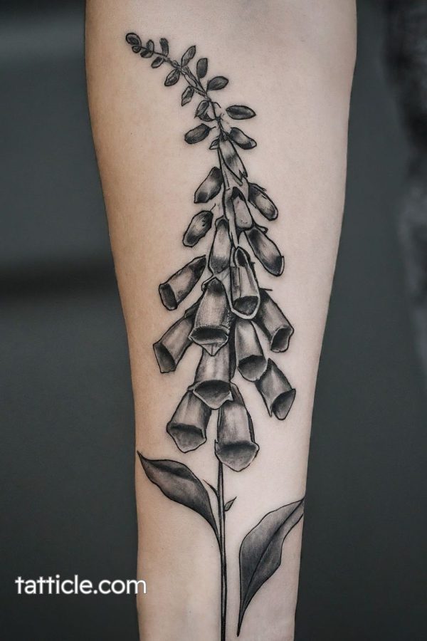 Foxglove Tattoo Meaning: Stunning Ideas You Need to See for Your Next ...