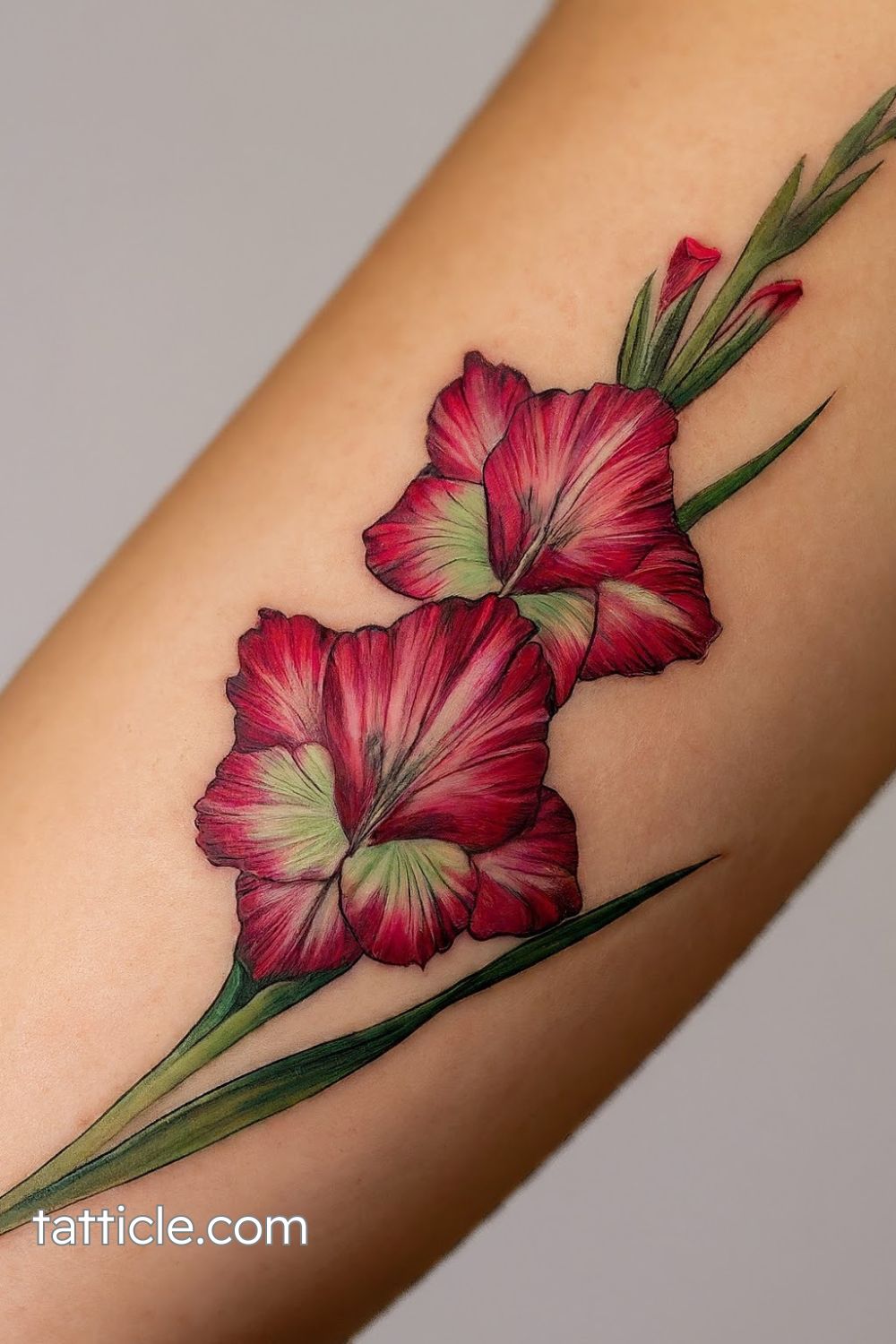 Gladiolus Tattoo Meaning: Stunning Ideas You Need to See Before Getting ...