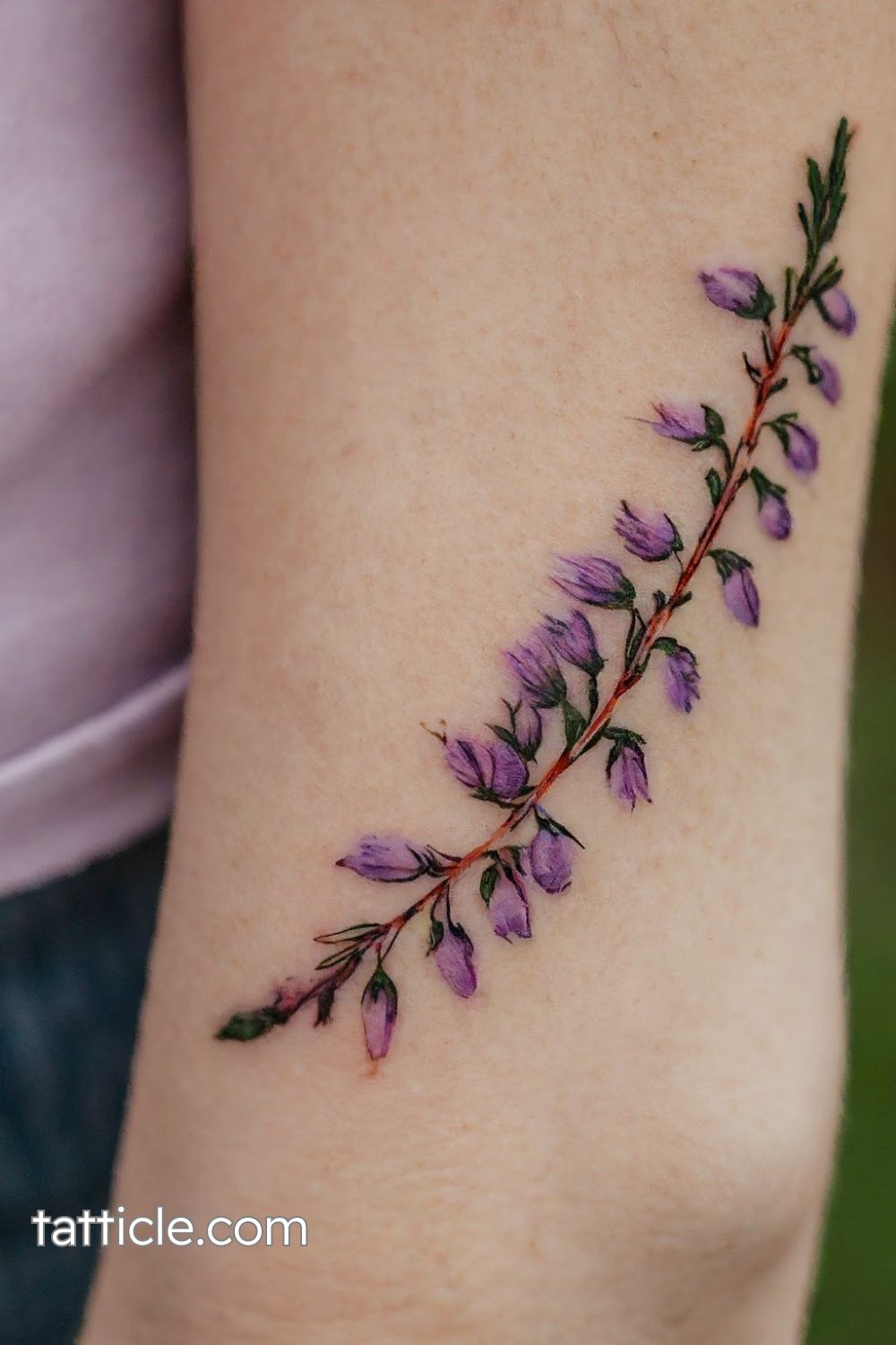 Heather Tattoo Meaning: Stunning Ideas You Won't Want to Miss - Tatticle