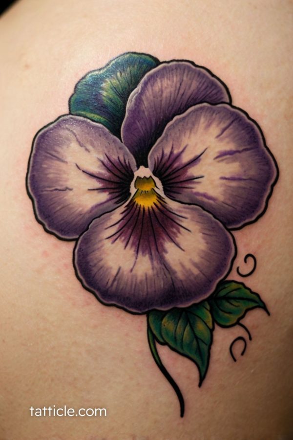 Pansy Tattoo Meaning: Unique Ideas and Inspirations You Need to See ...