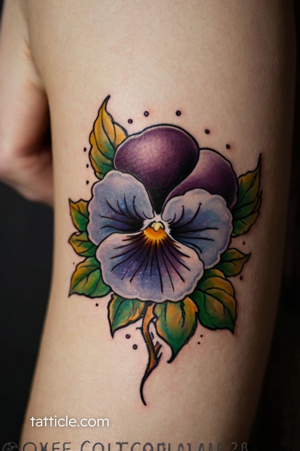 Pansy Tattoo Meaning: Unique Ideas and Inspirations You Need to See ...