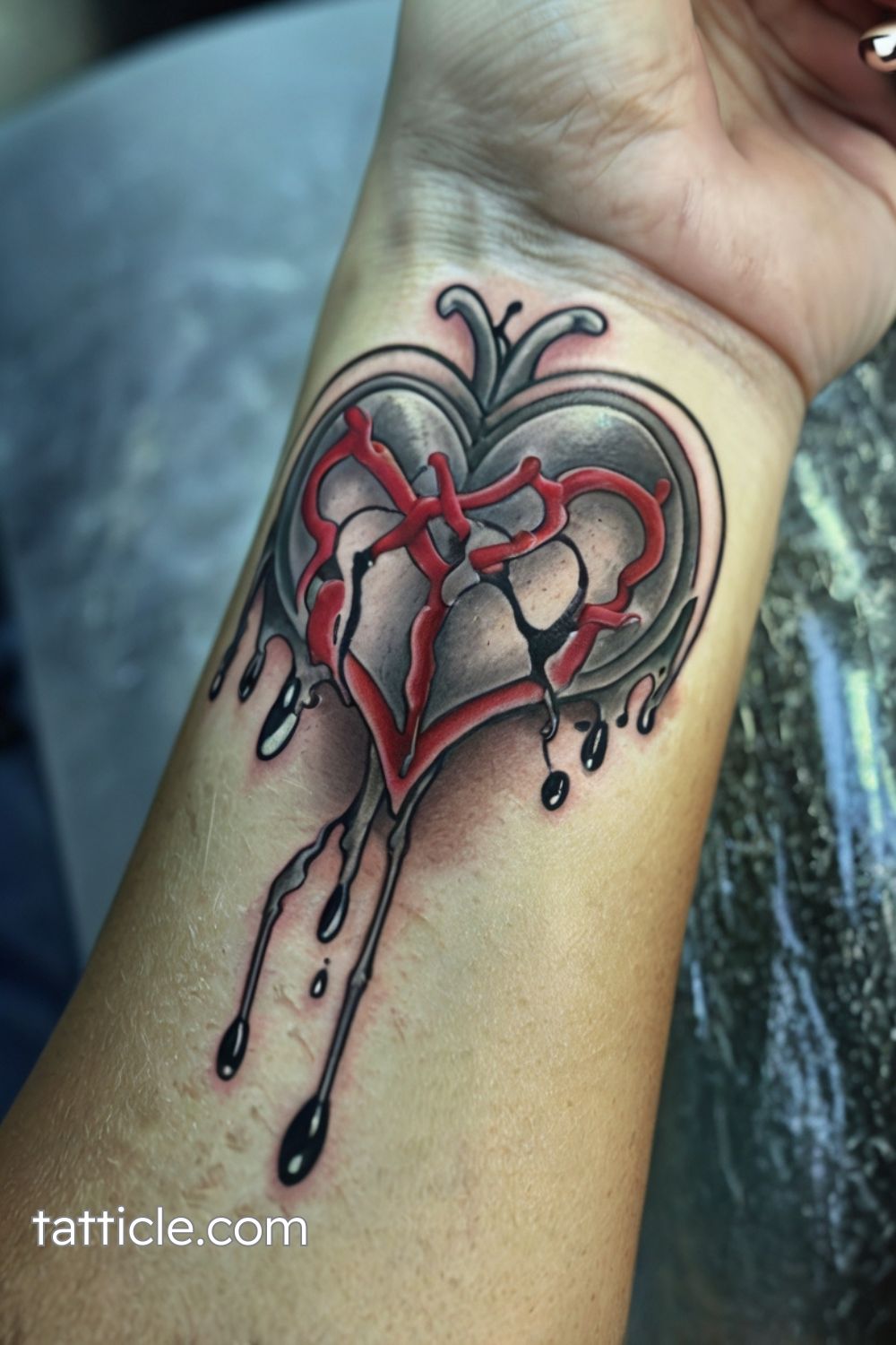 Bleeding Heart Tattoo Meaning: Inspiring Ideas That Will Touch Your ...