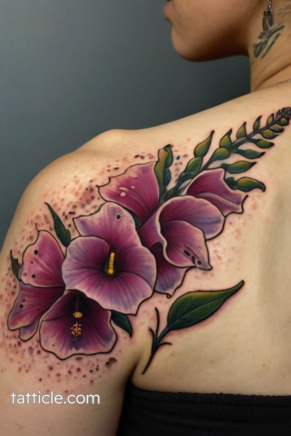 Foxglove Tattoo Meaning: Stunning Ideas You Need to See for Your Next ...