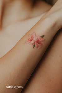 Azalea Tattoo Meaning: Creative Ideas You Won't Want to Miss - Tatticle