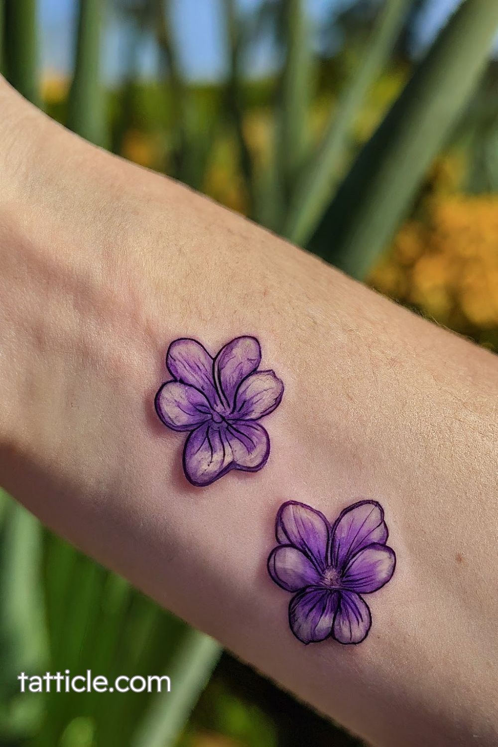 Violet Tattoo Meaning: Unique Ideas You Need to See Before Your Next ...