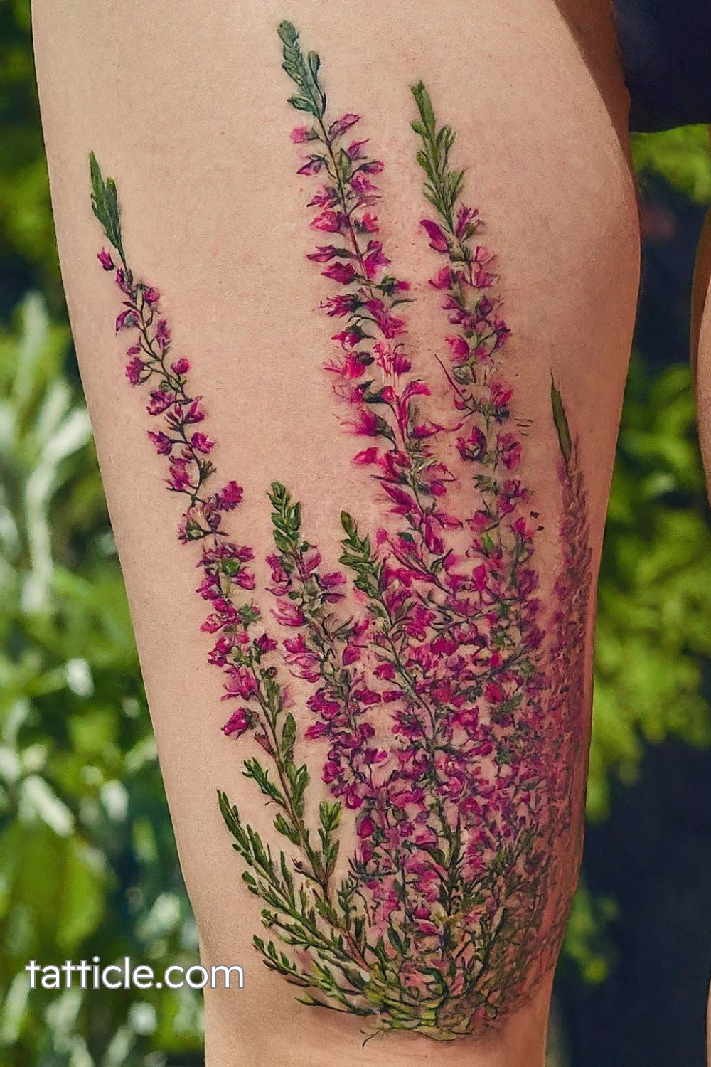 Heather Tattoo Meaning: Stunning Ideas You Won't Want to Miss - Tatticle