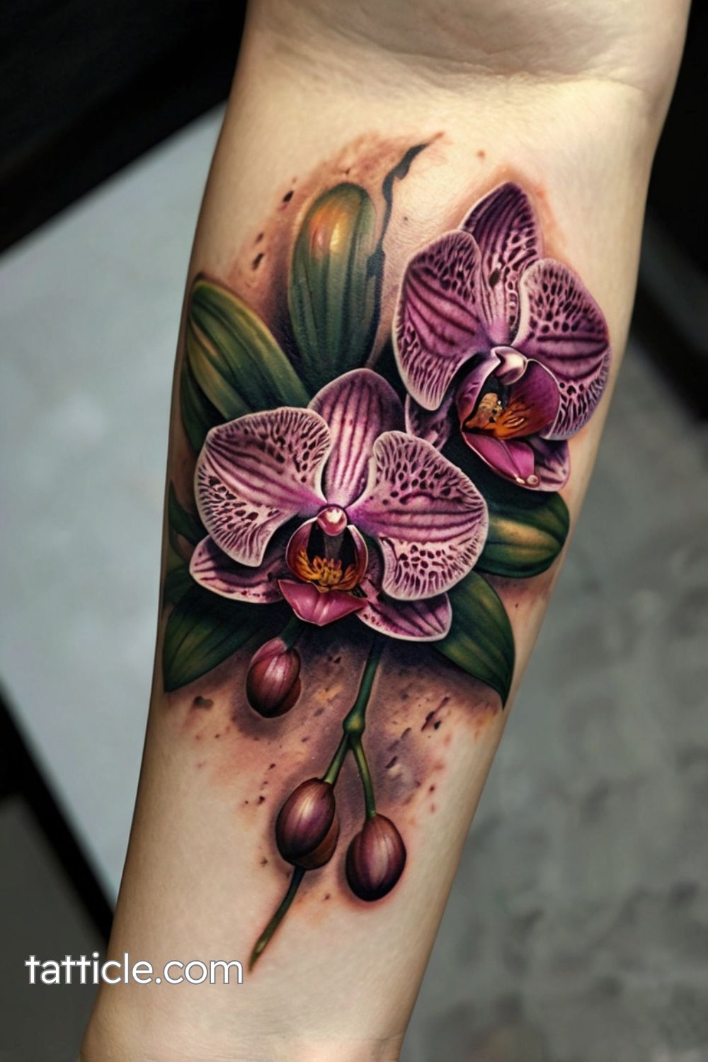 Orchideen Bedeutung Tattoo