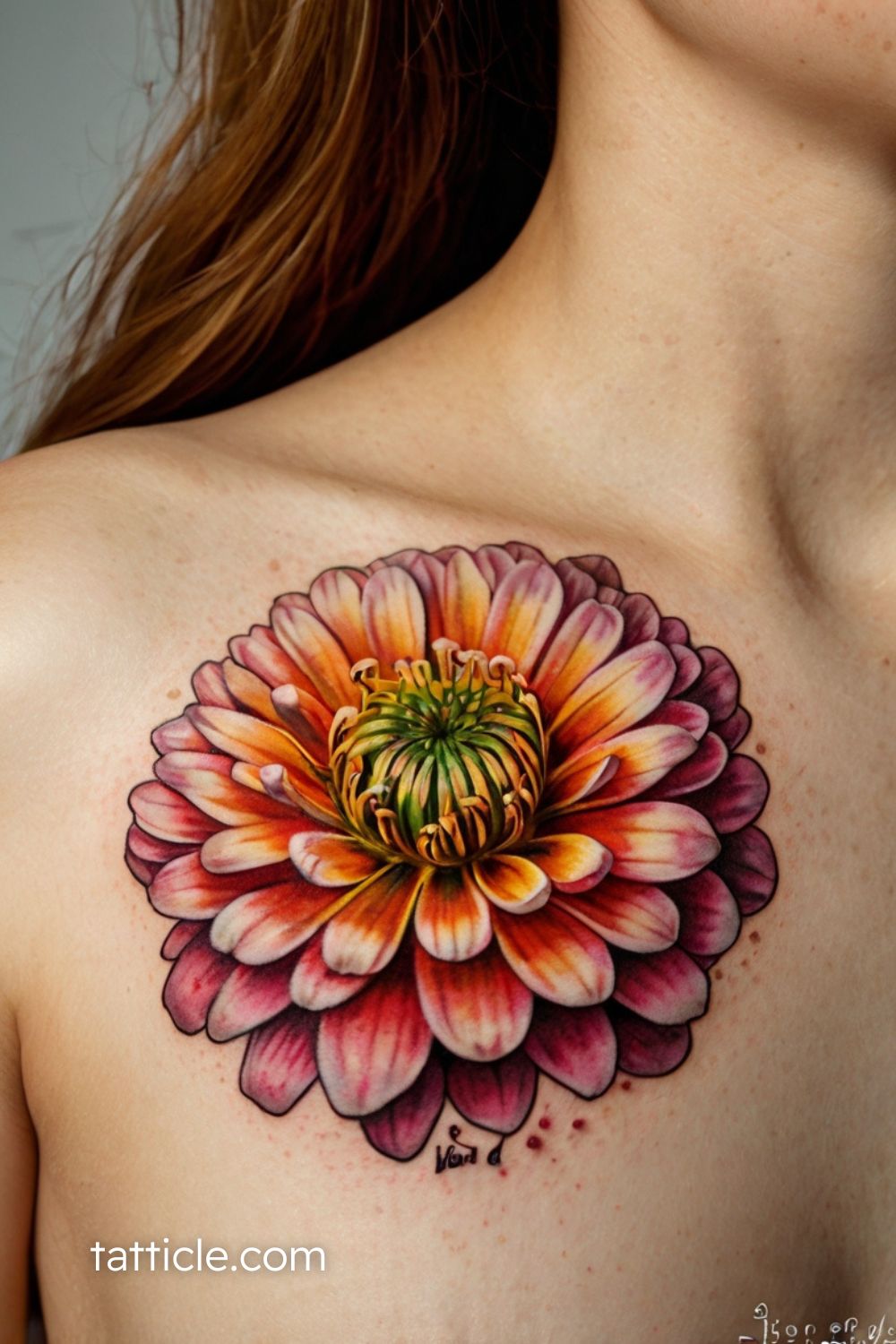 Zinnia Tattoo Meaning: Unique Ideas to Make Your Ink Stand Out - Tatticle