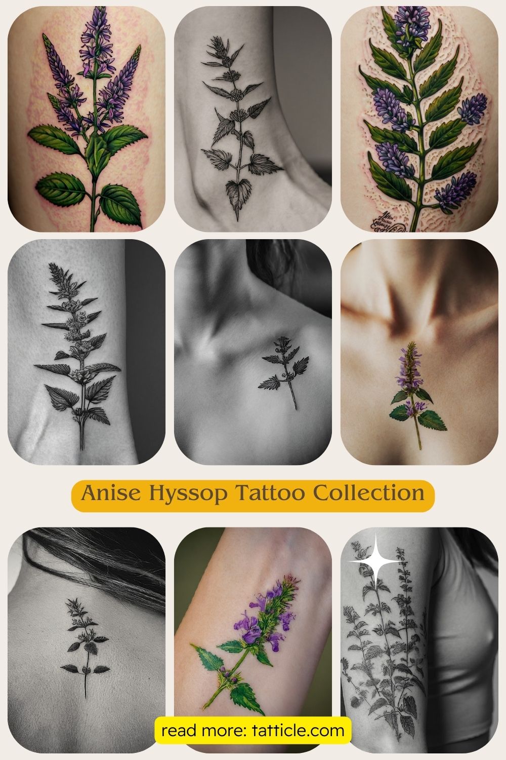 Anise Hyssop Tattoo Meaning: Uncover the Hidden Symbolism and Design ...