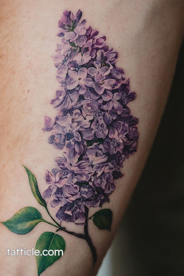 Lilac Tattoo Meaning: Stunning Ideas You Won't Want to Miss - Tatticle