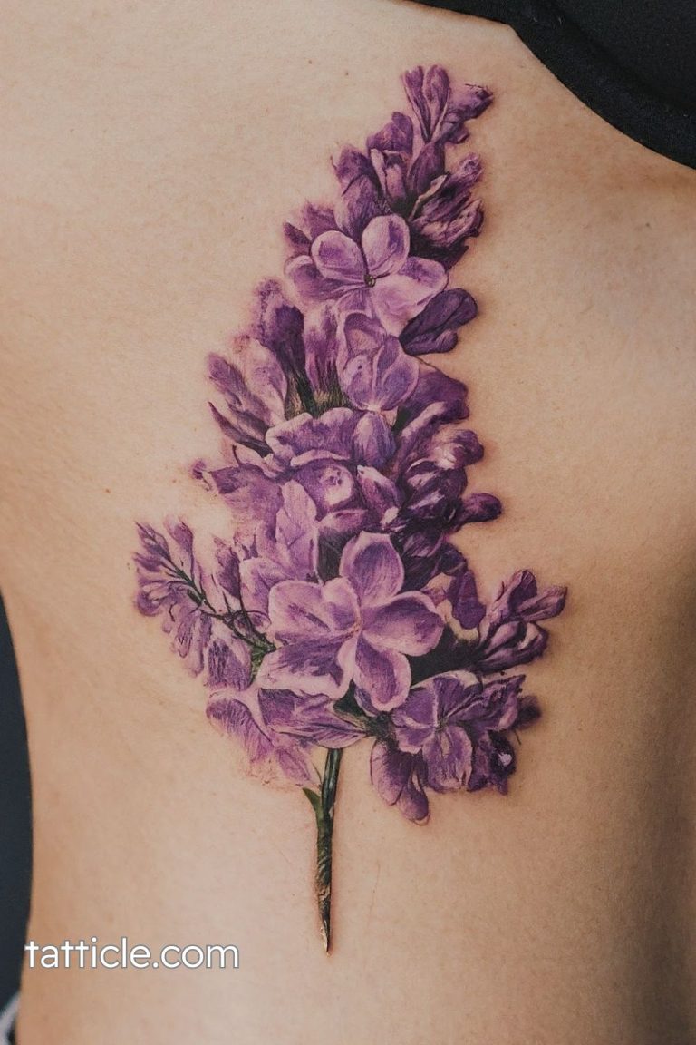 Lilac Tattoo Meaning: Stunning Ideas You Won't Want to Miss - Tatticle