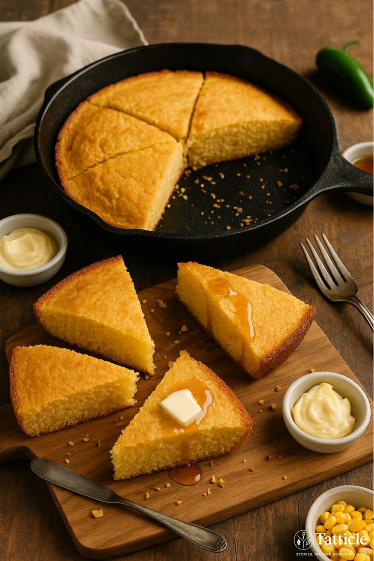 The Best Cornbread Recipe: Moist, Golden, Foolproof - Tatticle