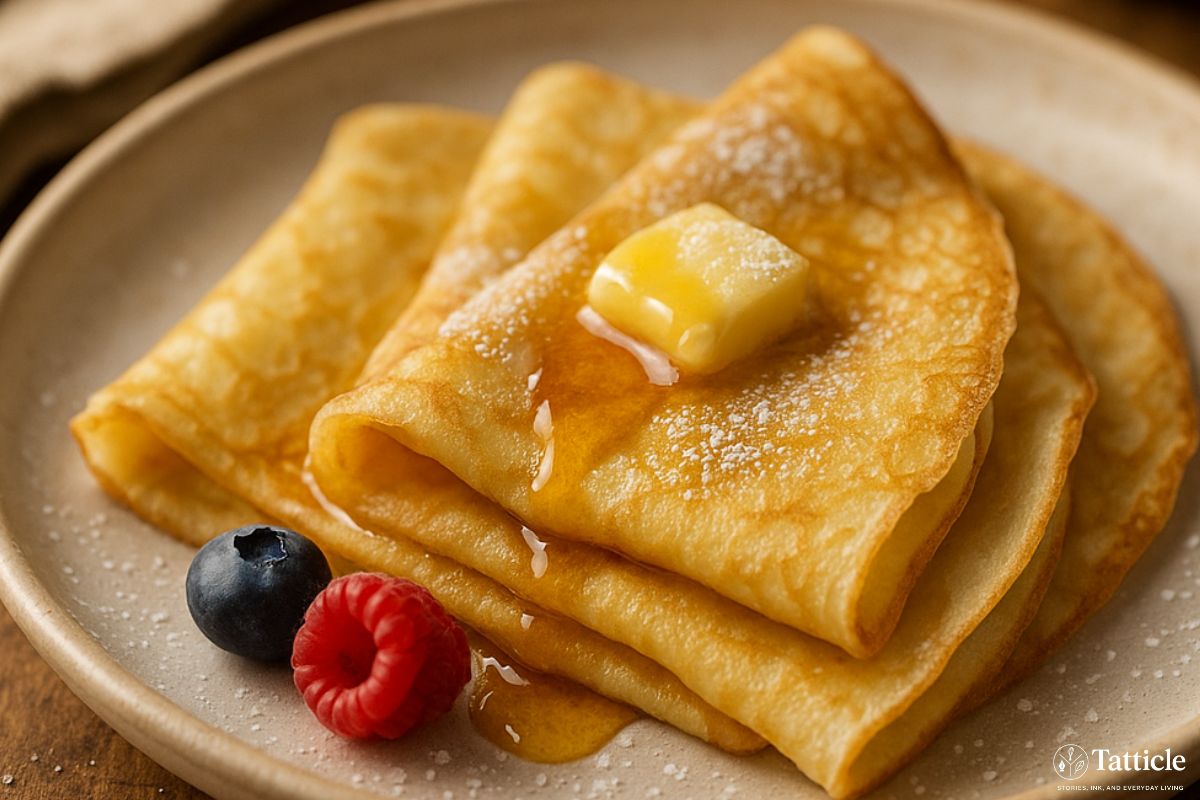 The Best Crepe Recipe: Easy, Delicate & Foolproof - Tatticle