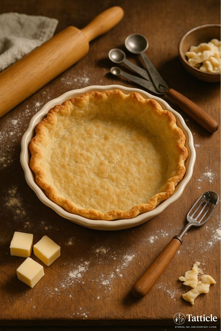 The Best Pie Crust Recipe: Flaky, Buttery & Foolproof - Tatticle