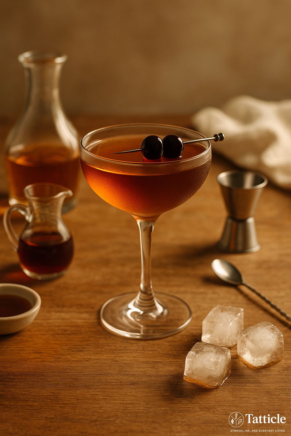 The Best Manhattan Recipe: Classic, Smooth, Foolproof - Tatticle