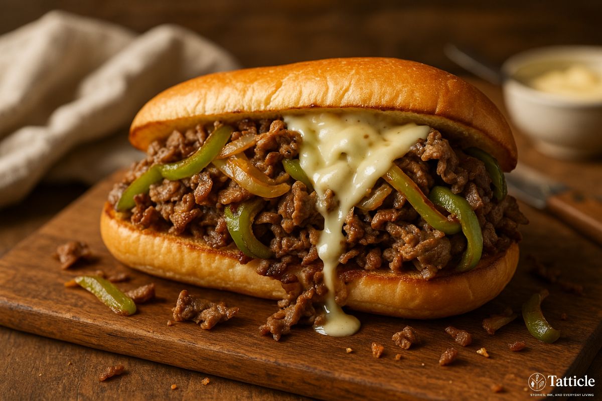 The Best Philly Cheesesteak Recipe: Easy, Cheesy, Foolproof - Tatticle