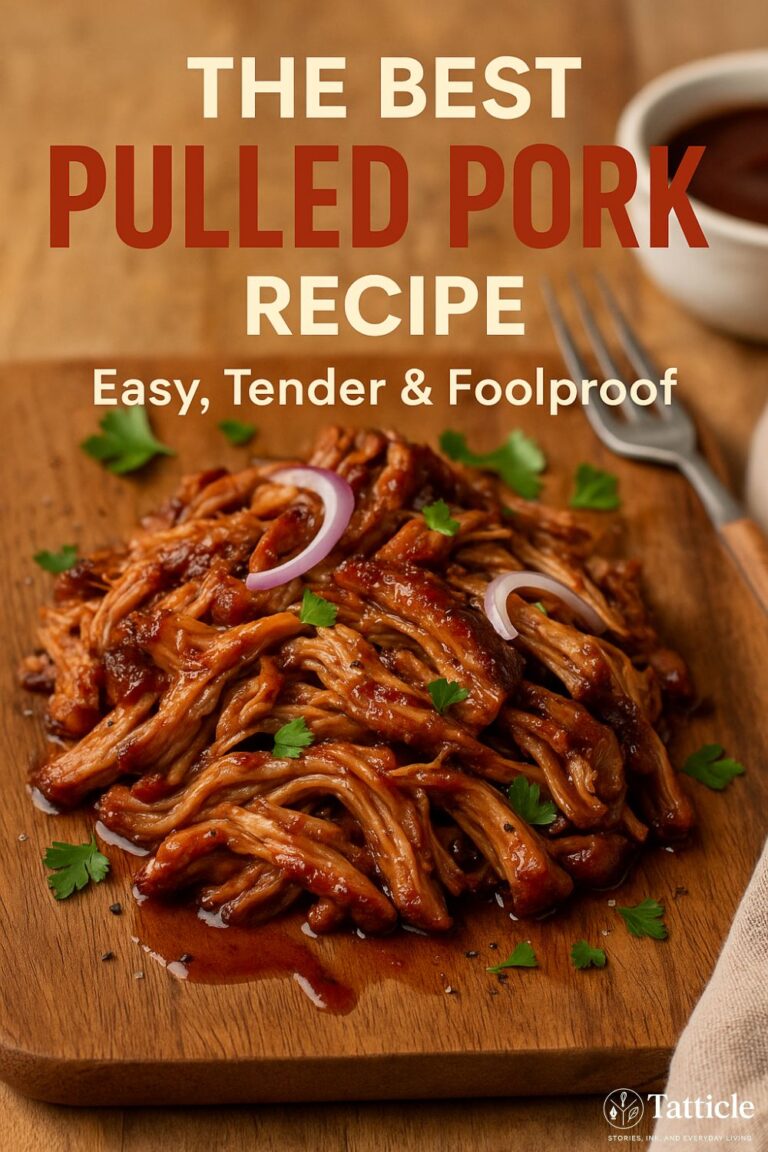 The Best Pulled Pork Recipe: Easy, Tender, Foolproof - Tatticle